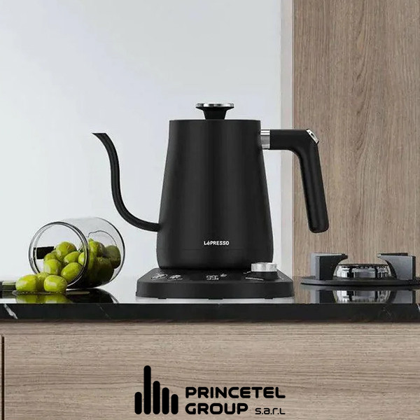 Le Presso Pour over Electric Kettle 800ml Black